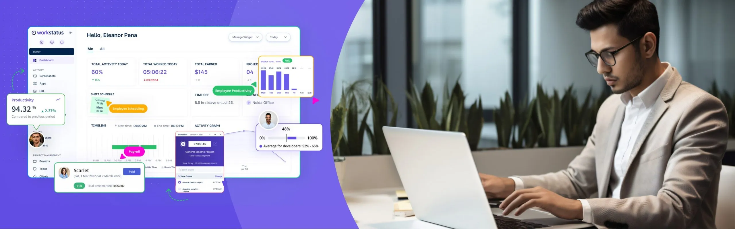 Employee Time Tracking Software | Automate & Track Employee Time ...