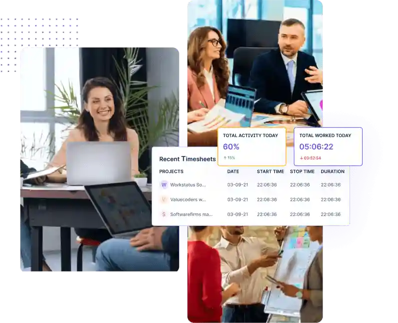 Employee Monitoring Software | Track Time & Manage Teams | Workstatus